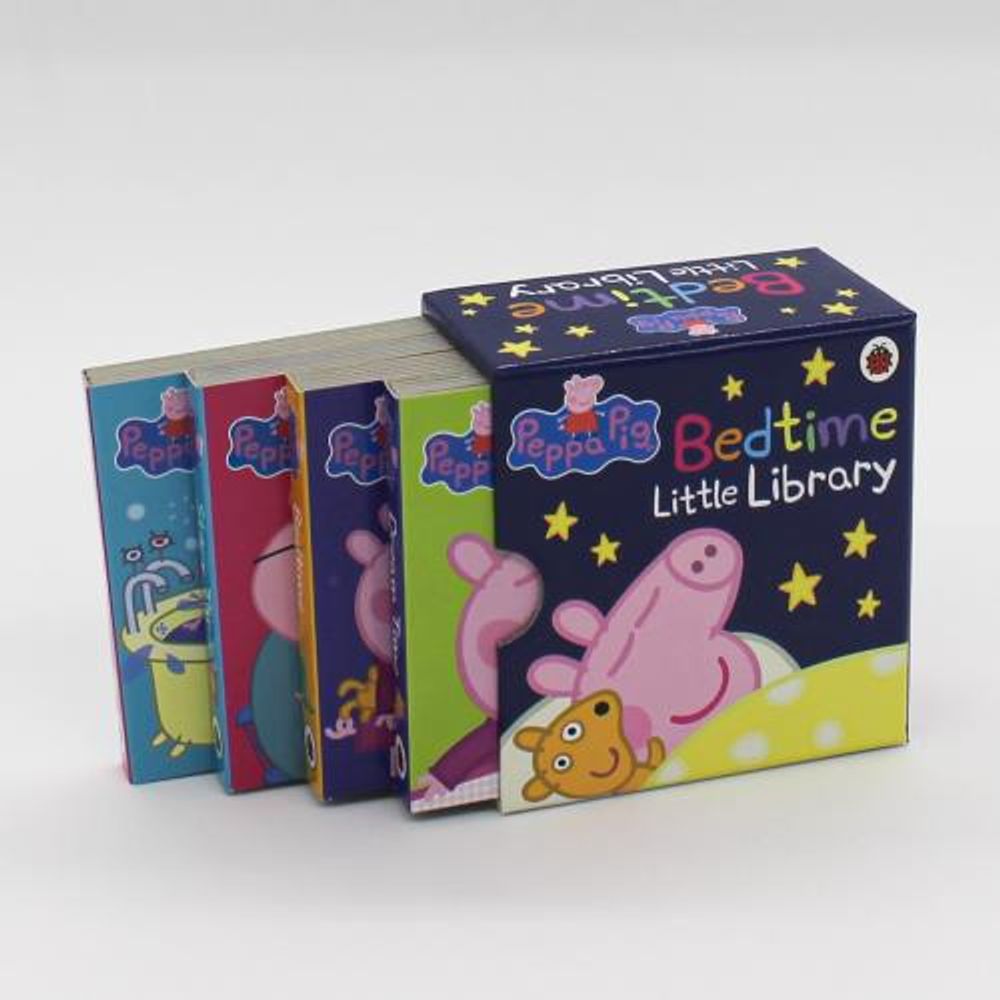 PEPPA PIG - BEDTIME LITTLE LIBRARY - BOARD BOOK - SBS Librerias