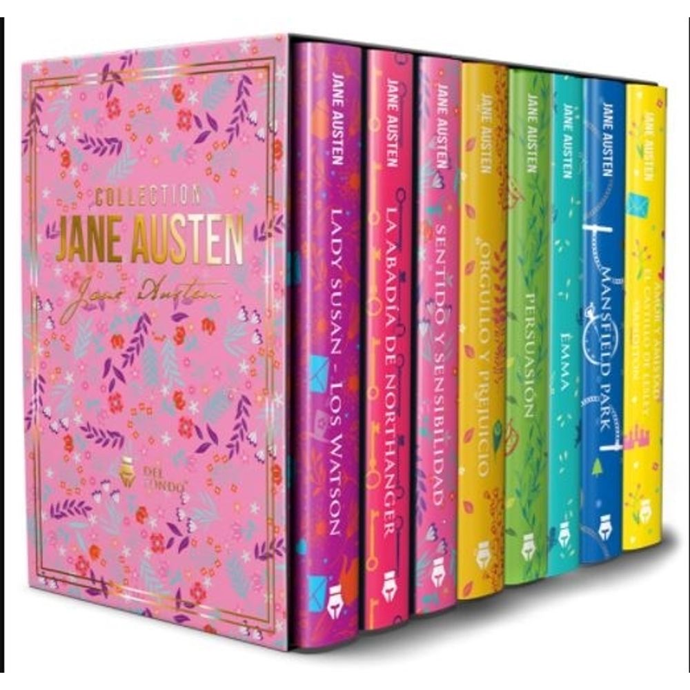 COMPLETE WORKS OF JANE AUSTEN (BOX SET x 8 BOOKS) - SBS Librerias