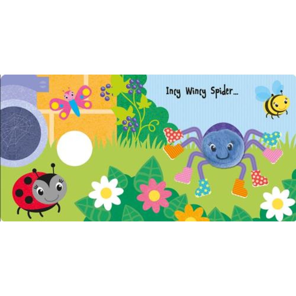 INCY WINCY SPIDER - FINGER PUPPET BOOKS - BOARD BOOK - SBS Librerias