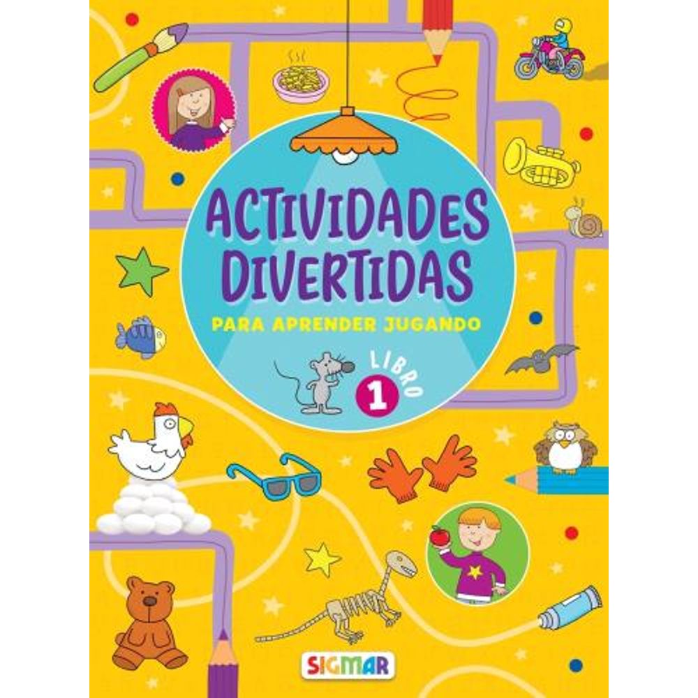 ACTIVIDADES DIVERTIDAS PARA APRENDER JUGANDO 1 Y 2 - 2 LIBRO - SBS Librerias
