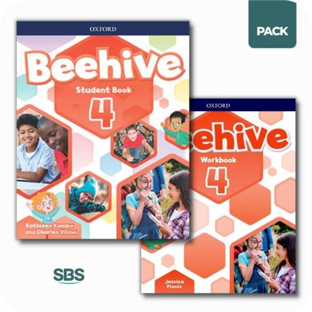 BEEHIVE 4 - STUDENT'S BOOK + WORKBOOK PACK - 2 LIBROS - SBS Librerias