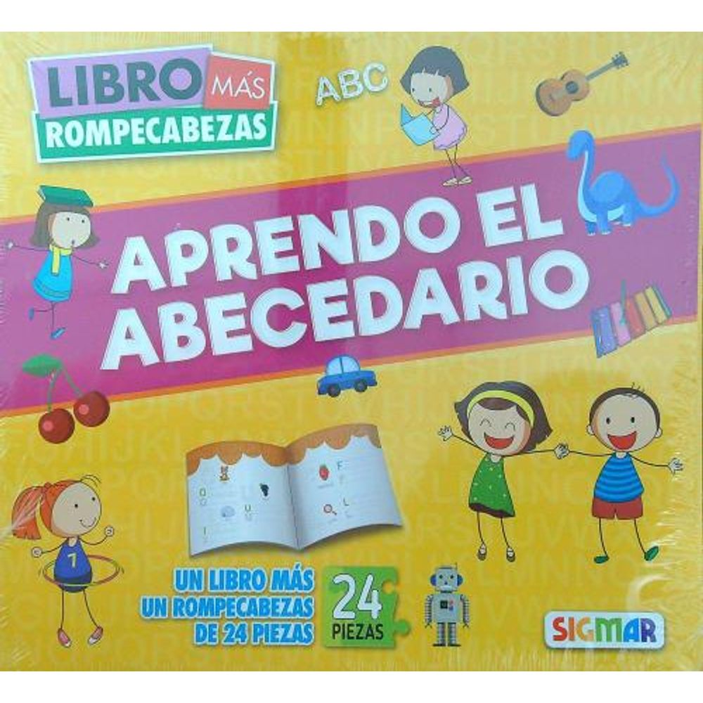 APRENDO EL ABECEDARIO - LIBRO + ROMPECABEZAS - SBS Librerias