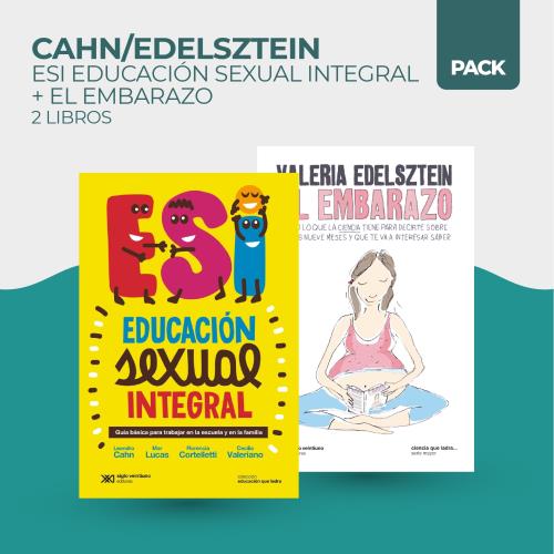 Educacion Sexual Integral Embarazo 2 Libros Cahn Edels Sbs