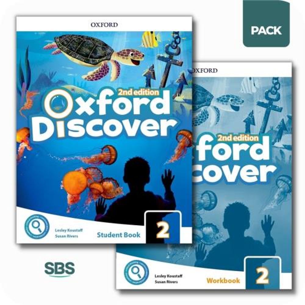 OXFORD DISCOVER 2 2/ED - STUDENT'S BOOK + WORKBOOK PACK - 2 - SBS Librerias