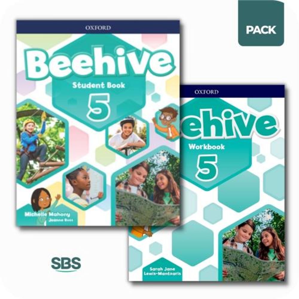 BEEHIVE 5 - STUDENT'S BOOK + WORKBOOK PACK - 2 LIBROS - SBS Librerias