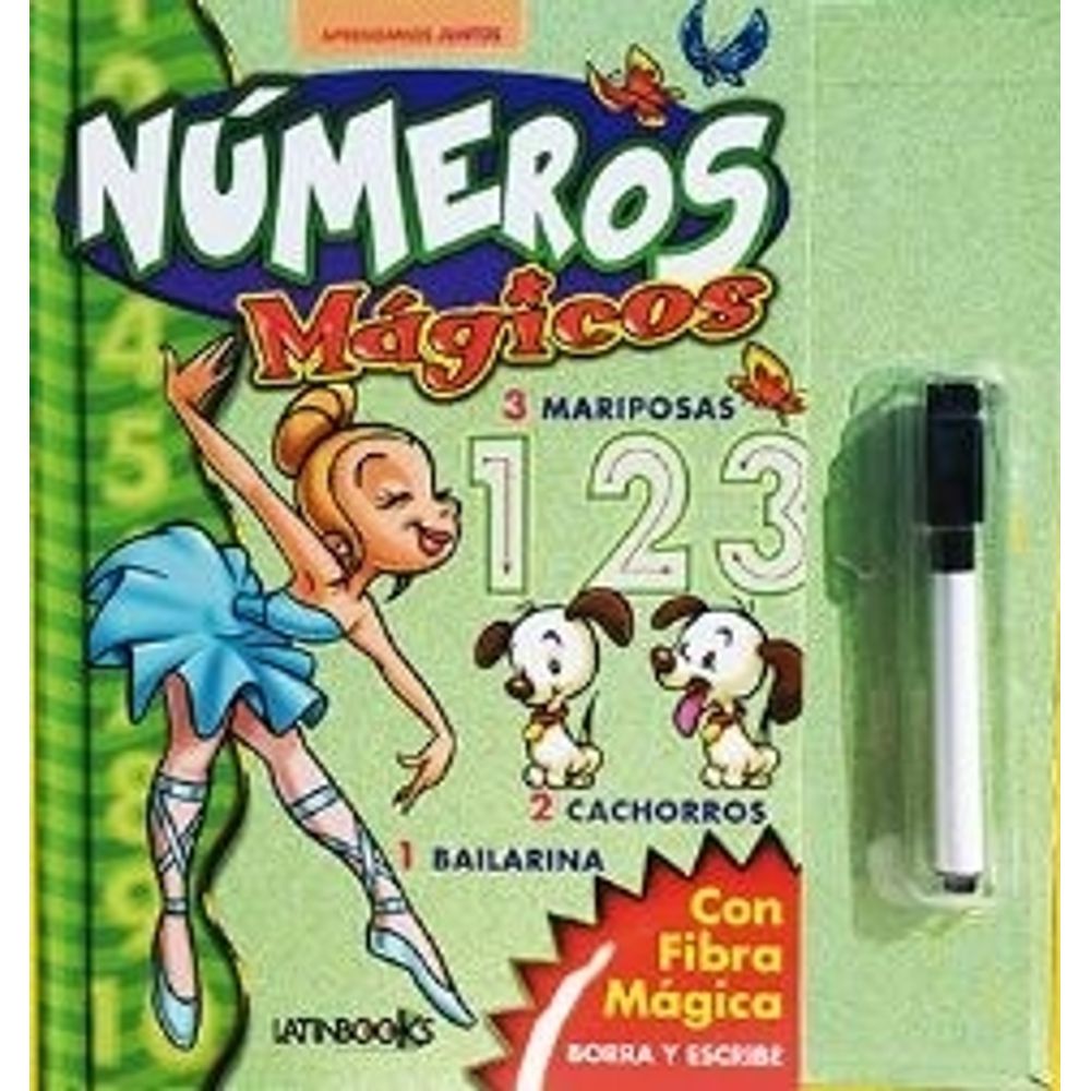 NUMEROS MAGICOS - APRENDAMOS JUNTOS - CON FIBRA PARA ESCRIBI - SBS ...