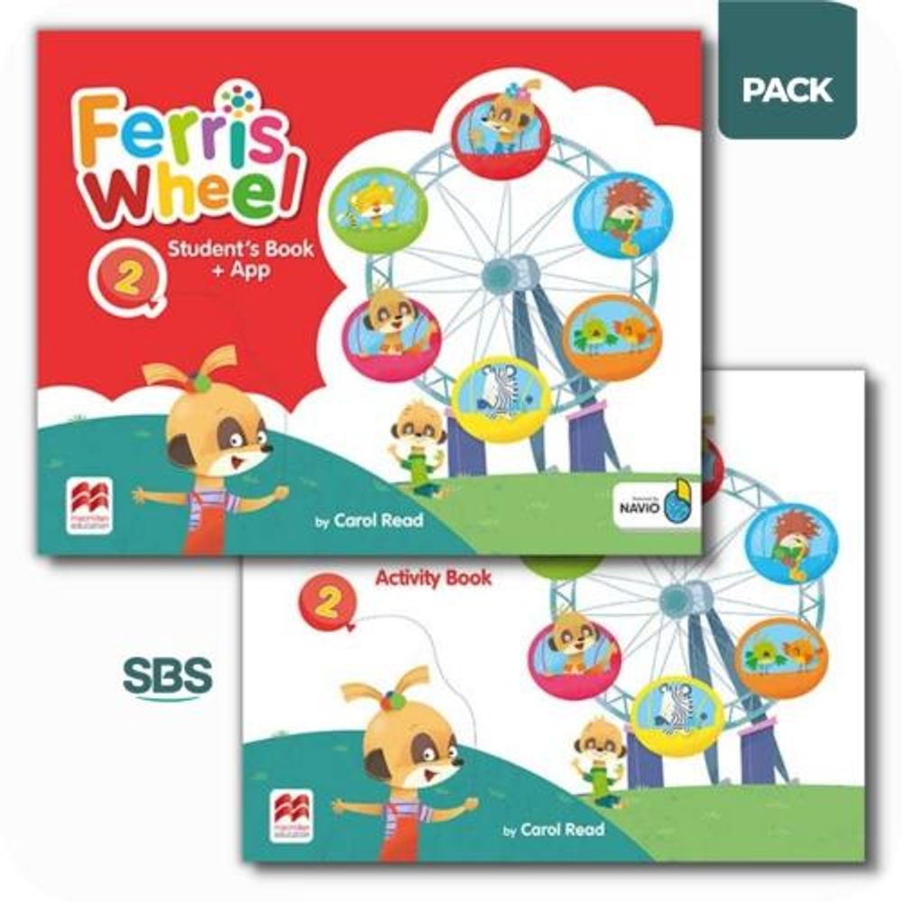 FERRIS WHEELS 2 - STUDENT'S BOOK + WORKBOOK PACK - SBS Librerias