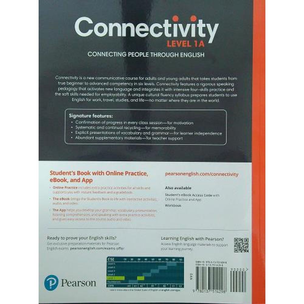 CONNECTIVITY 1A - STUDENT'S BOOK + WORKBOOK + INTERACTIVE ST - SBS Librerias