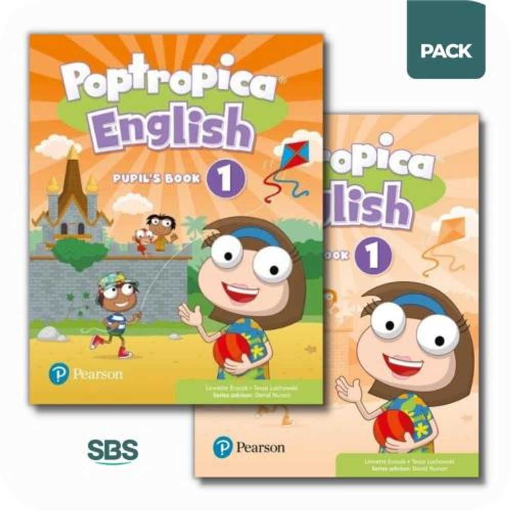 POPTROPICA ENGLISH 1 - PUPIL'S BOOK + ACTIVITY BOOK PACK - 2 - SBS ...