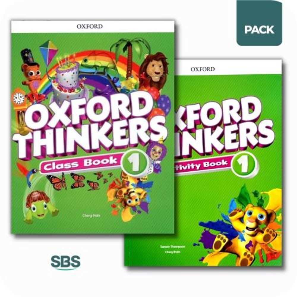 OXFORD THINKERS 1 - STUDENT'S BOOK + WORKBOOK - 2 LIBROS - SBS Librerias