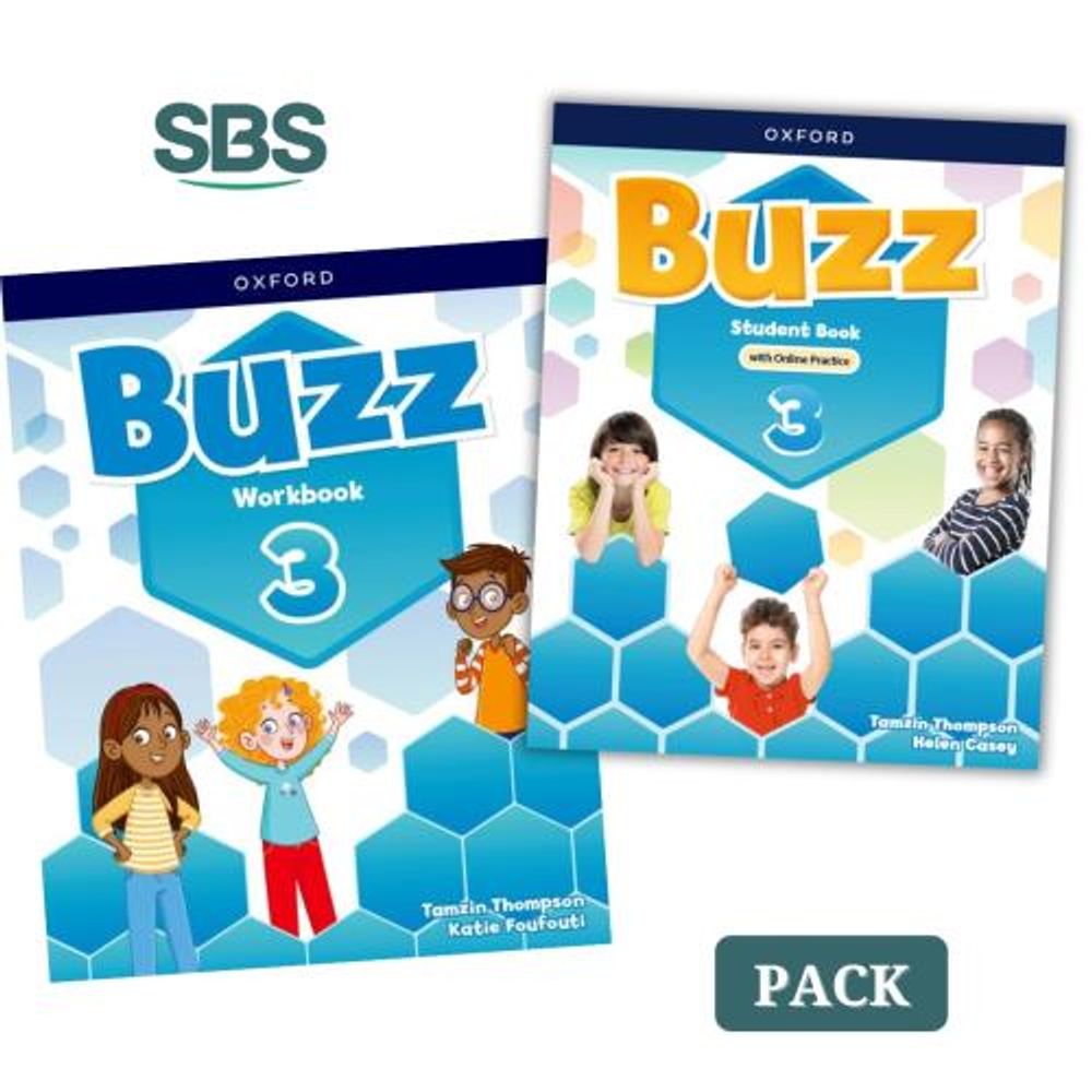 BUZZ 3 - STUDENT'S BOOK W/DIGITAL PACK + WORKBOOK - 2 LIBROS - SBS ...