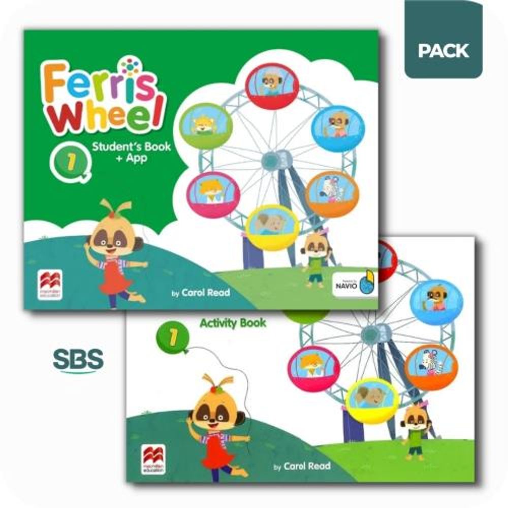 FERRIS WHEELS 1 - STUDENT'S BOOK + WORKBOOK PACK - SBS Librerias