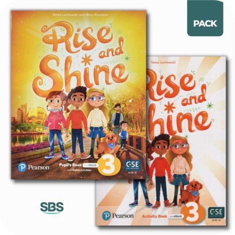 RISE AND SHINE 3 - PUPIL'S BOOK + ACTIVITY BOOK PACK - 2 LIB - SBS ...