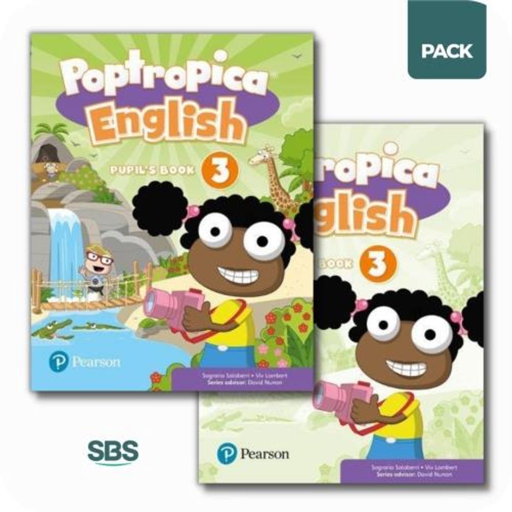POPTROPICA ENGLISH 3 - PUPIL'S BOOK + ACTIVITY BOOK PACK - 2 - SBS ...