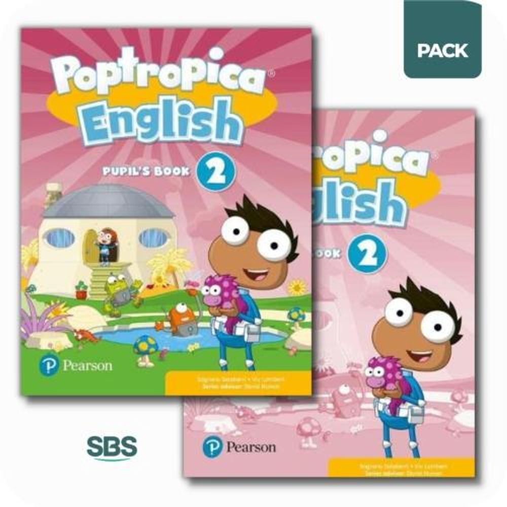 POPTROPICA ENGLISH 2 - PUPIL'S BOOK + ACTIVITY BOOK PACK - 2 - SBS ...