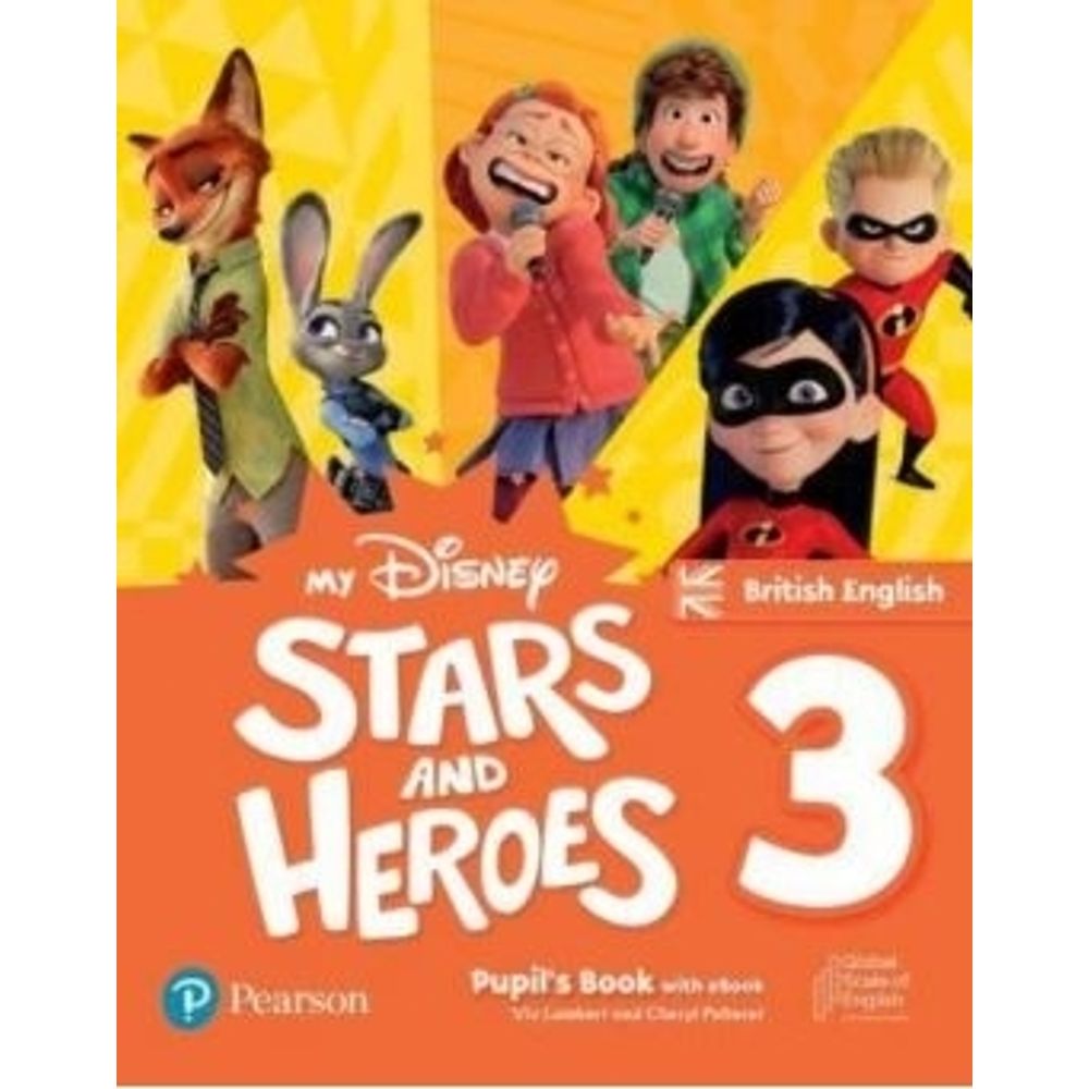 MY DISNEY STARS AND HEROES 3 (BRI)- SB + E-BK- WB- 2 LIBROS - SBS Librerias