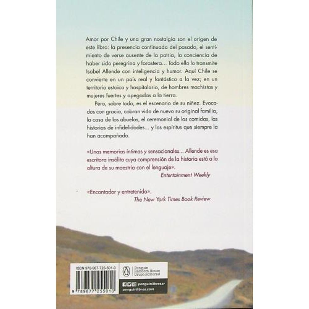 MI PAIS INVENTADO - ISABEL ALLENDE - SBS Librerias