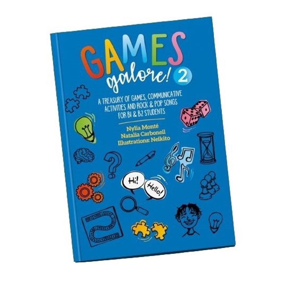 GAMES GALORE 1 Y 2 - 2 LIBROS - MONTE/CARBONELL - SBS Librerias