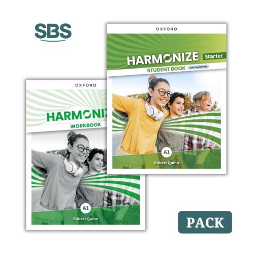 HARMONIZE STARTER - SB WITH DIGITAL PACK + WB - 2 LIBROS - SBS Librerias