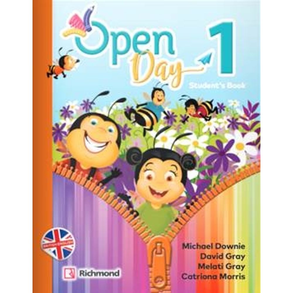 OPEN DAY 1 - STUDENT'S BOOK + WORKBOOK PACK - 2 LIBROS - SBS Librerias