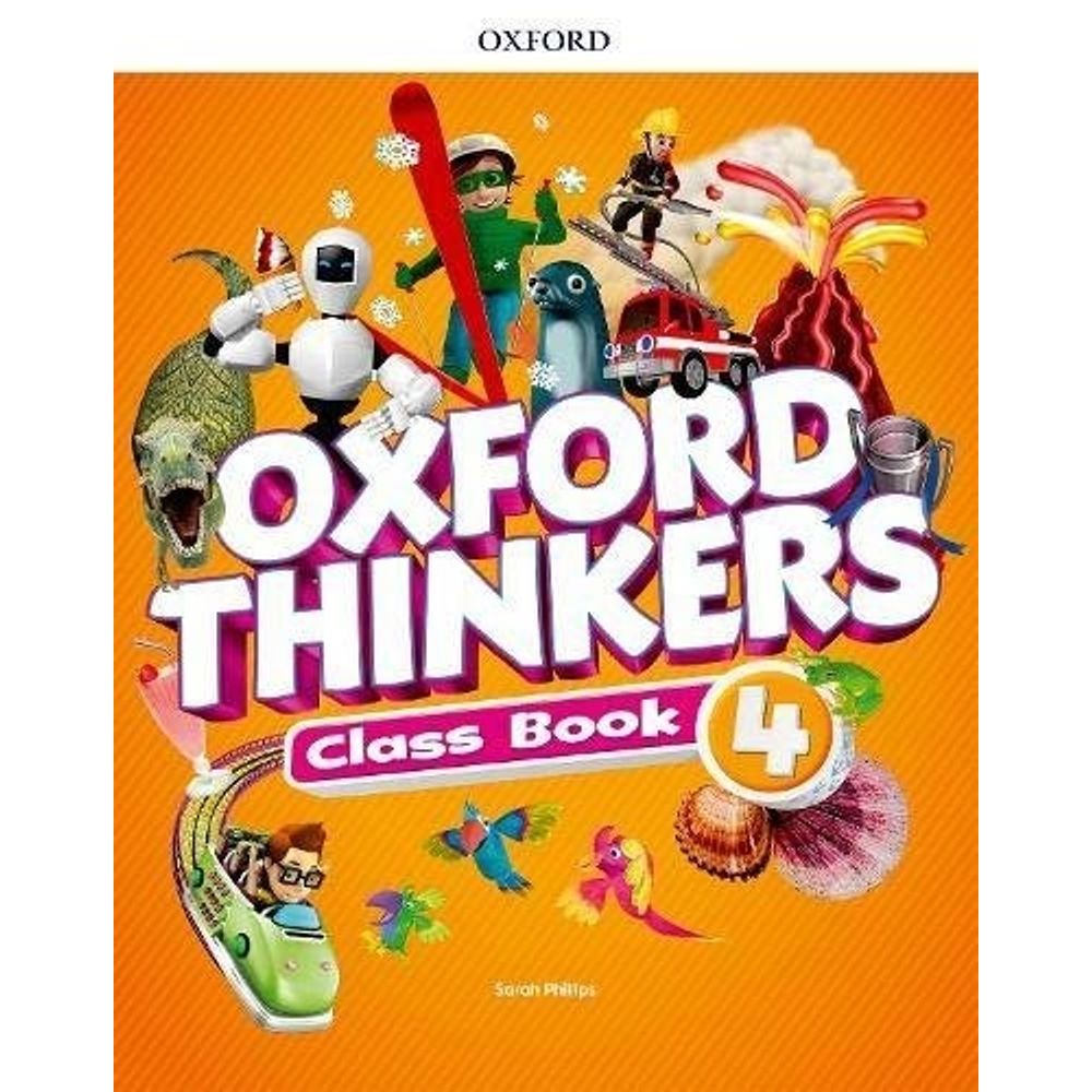 OXFORD THINKERS 4 - STUDENT'S BOOK + WORKBOOK - 2 LIBROS - SBS Librerias