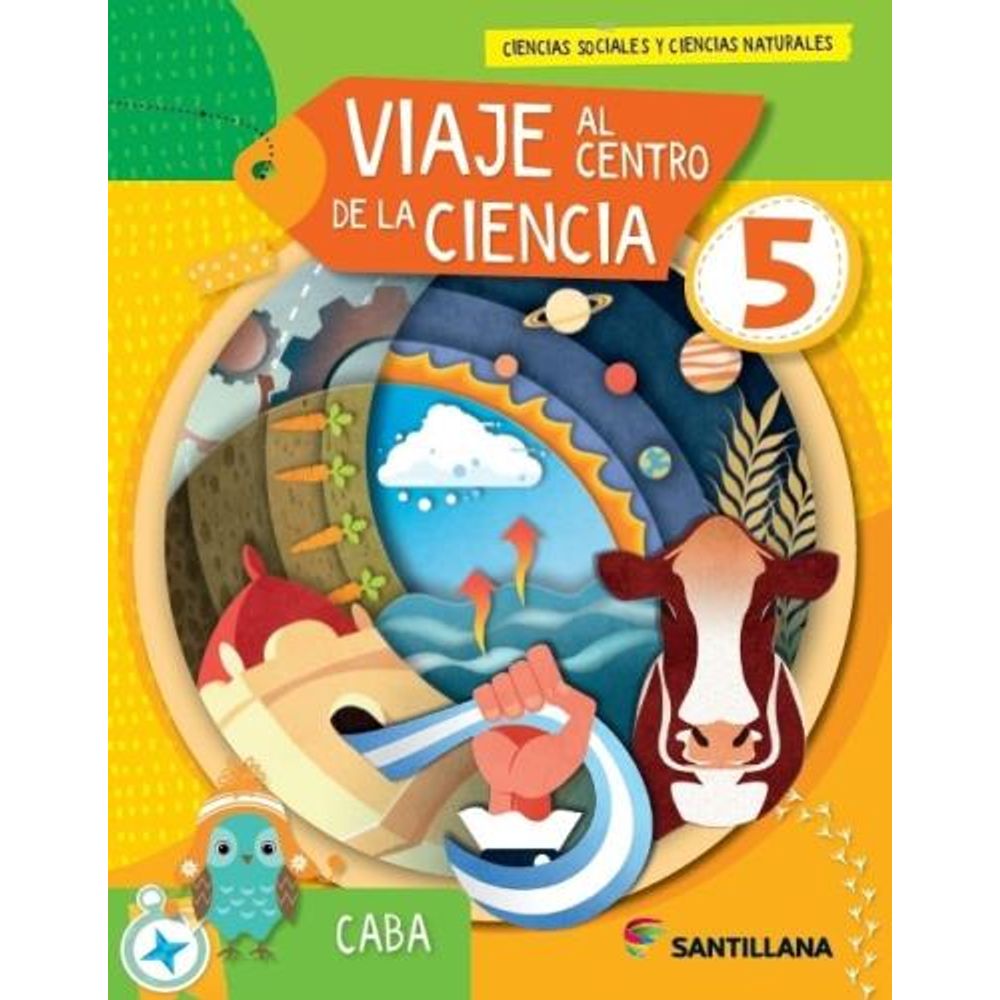 VIAJE AL CENTRO 5 CABA - 3 LIBROS - SBS Librerias