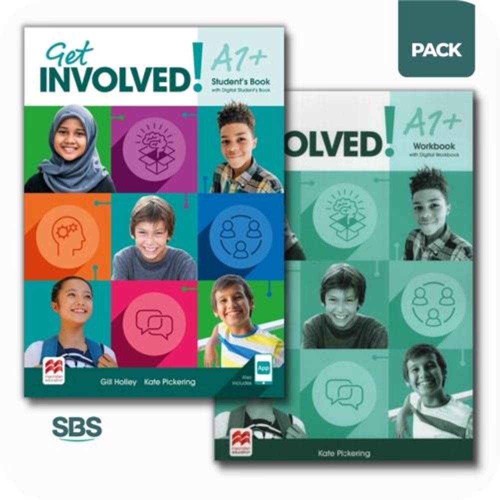 GET INVOLVED A1+ - STUDENT'S BOOK + WORKBOOK PACK - 2 LIBROS - SBS ...